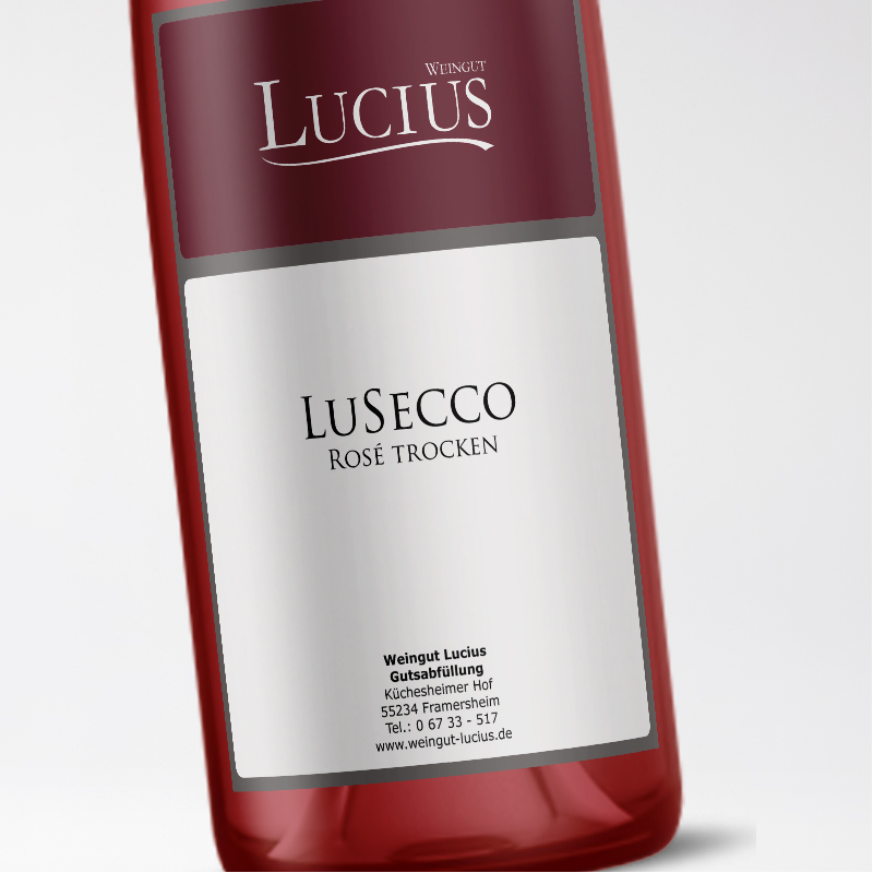 LuSecco Rosé trocken | Weingut Lucius